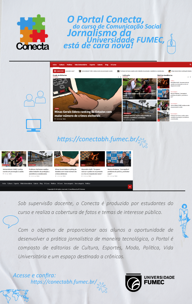 O Portal Conecta está de cara nova! - Universidade FUMEC