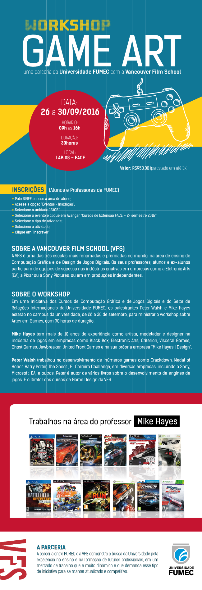 Workshop: Game Art - Universidade FUMEC