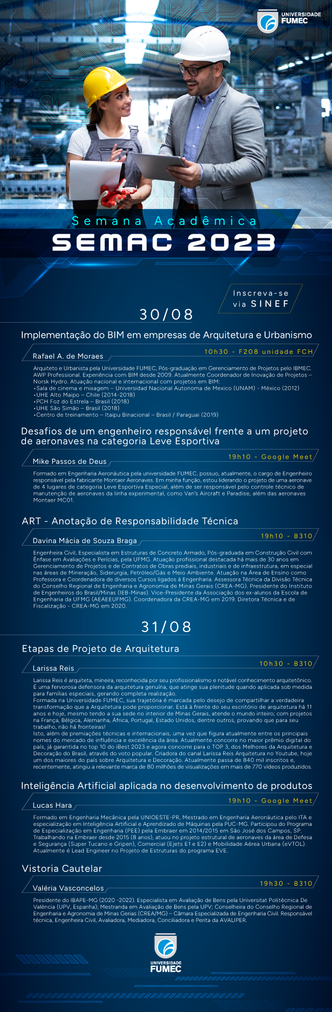 SEMAC 2023 - Universidade FUMEC